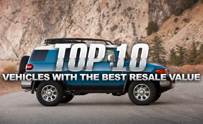 Top 10 Best Resale Value cars in 2017