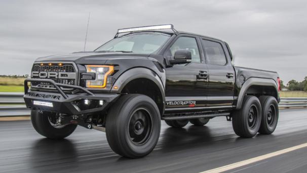 Ford VelociRaptor 6x6 - a more powerful Raptor revealed