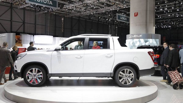SsangYong Musso 2018 pickup truck launched at Geneva Motor Show
