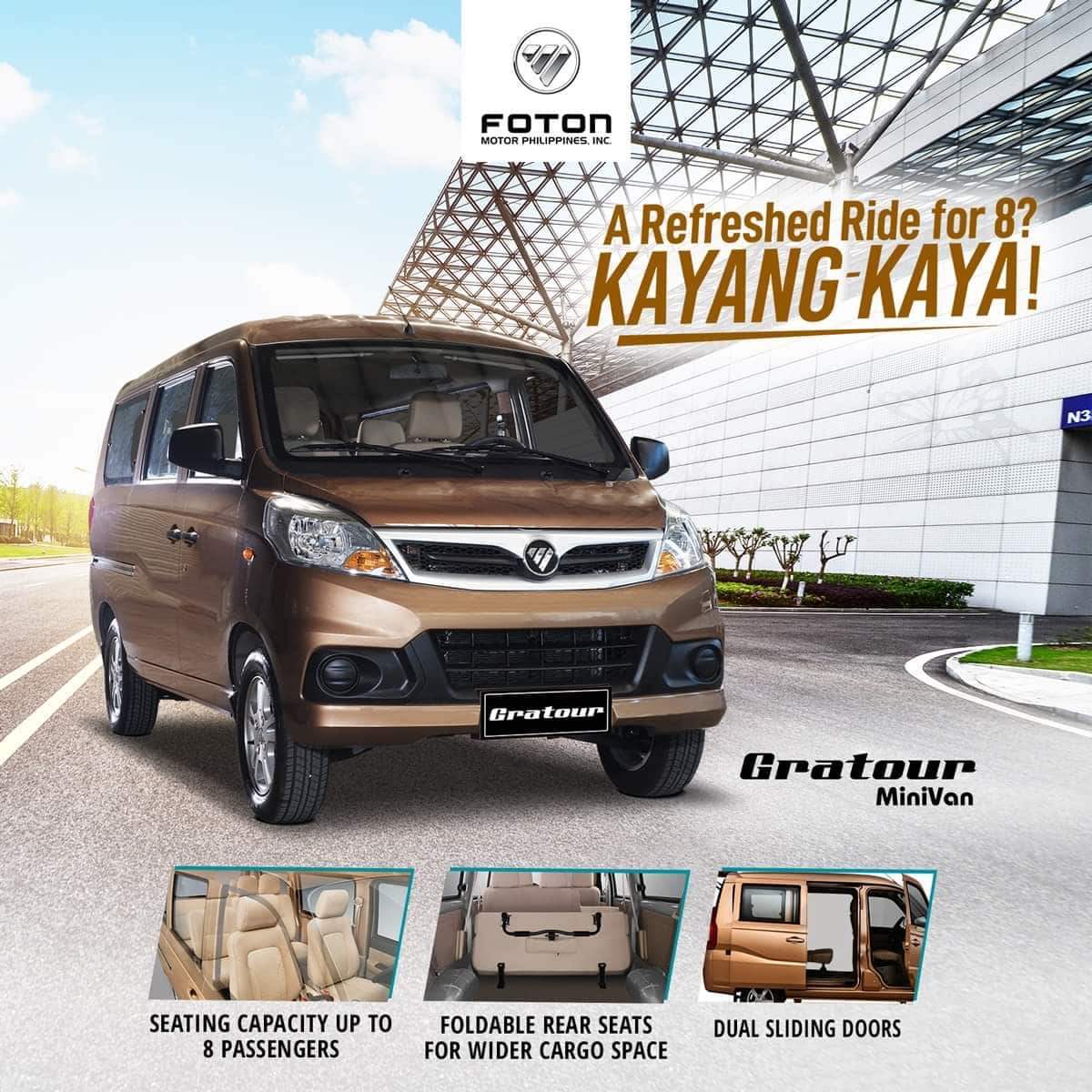 FOTON GRATOUR SEATER 2019, 55% OFF | www.pinnaxis.com