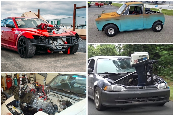 [For Fun] The top 10 strangest engine swaps we've seen on the Internet