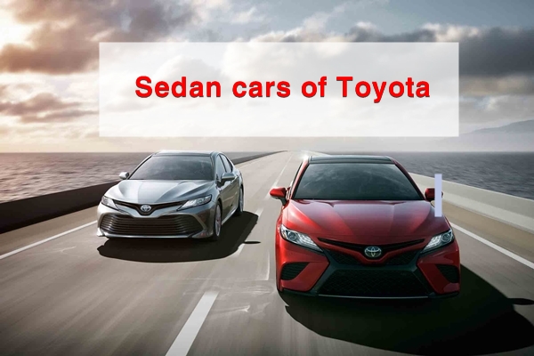 All sedan cars of Toyota Philippines with price list & brief review