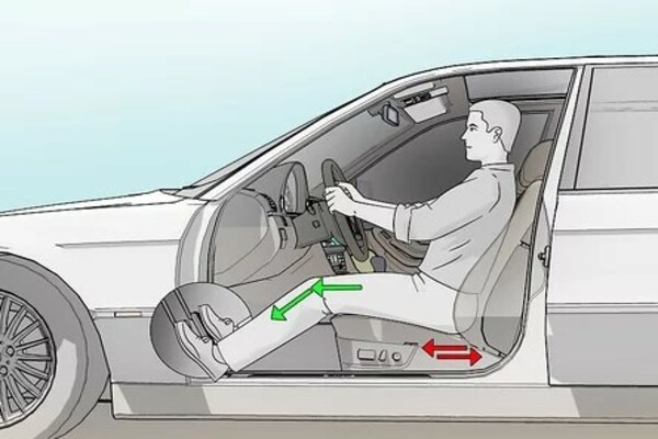 This is how you will have a proper position while driving