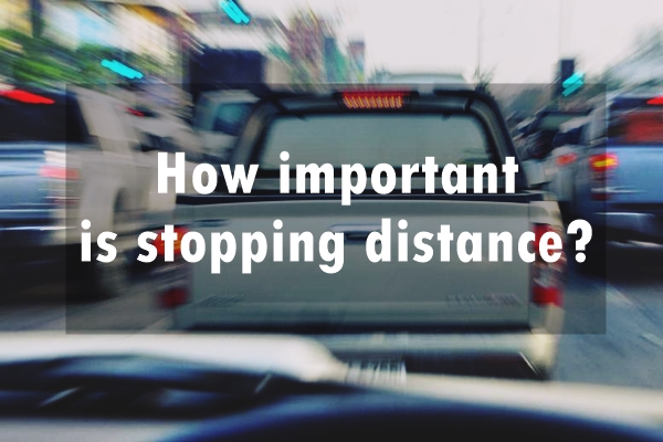 Safe driving tips: How important is stopping distance?