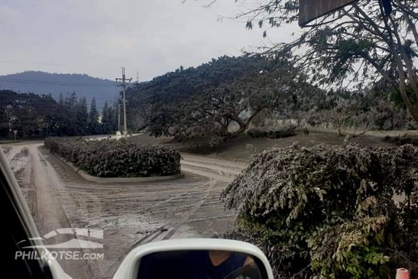 Deal with Taal ashfall - Keeping your car clean during a volcanic event