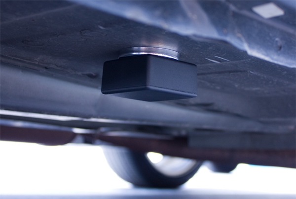 Where is the GPS tracker located on your car?