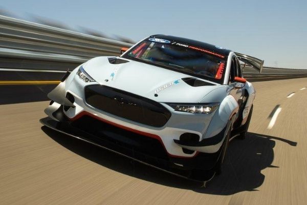 This is an all-electric Mustang that burns rubber and packs 1,400 hp