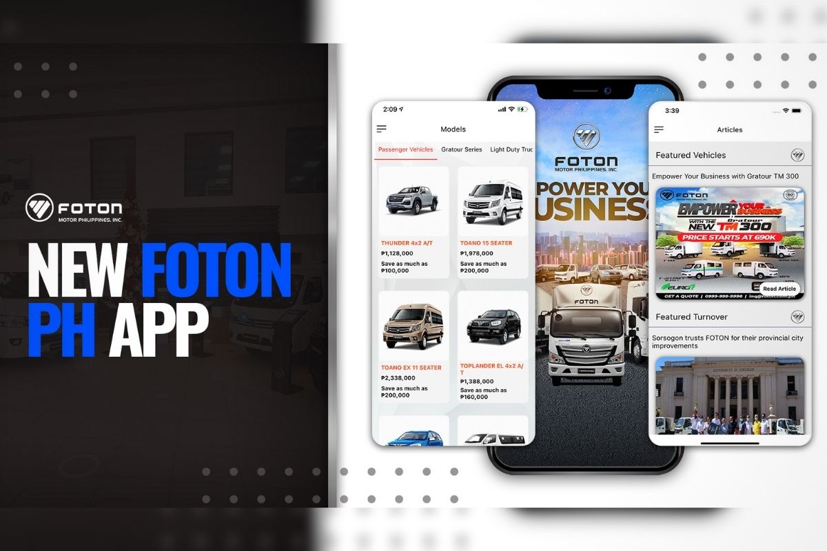 Foton PH launches virtual showroom to further improve market reach