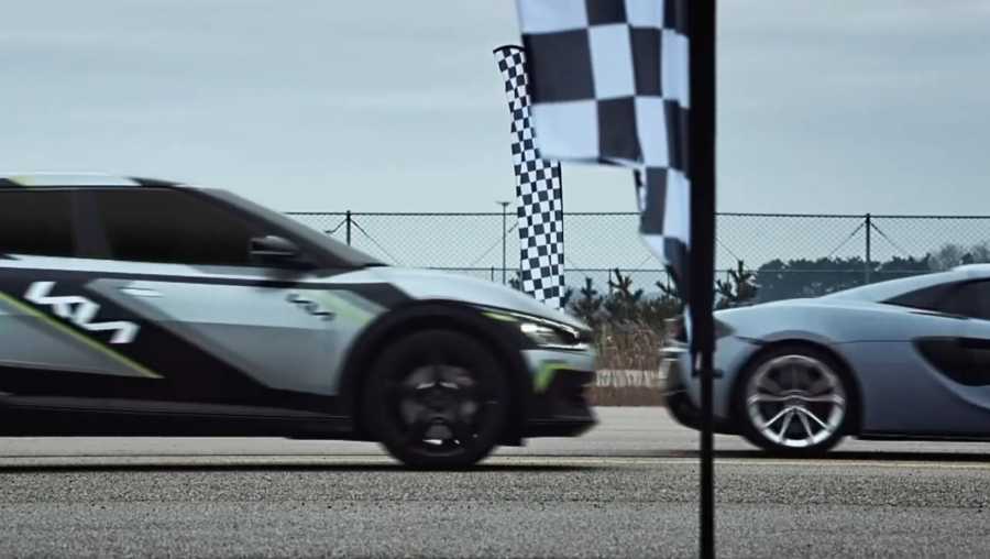 Kia EV6 GT takes on some of the world’s fastest machines