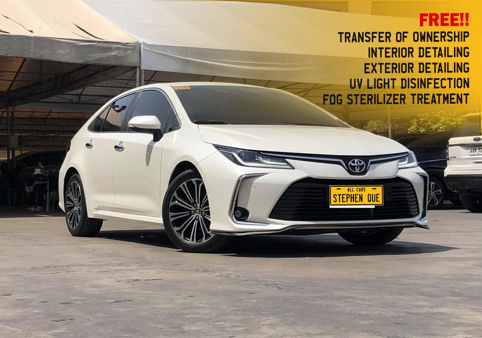 Buy Used Toyota Altis 2020 for sale only ₱1018000 - ID786121