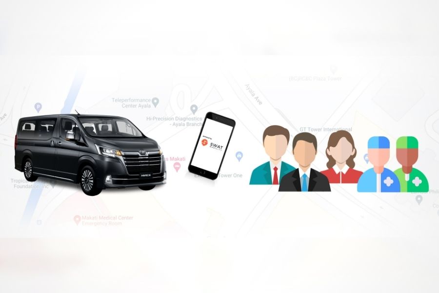 Toyota PH launches On-Demand Shuttle services with SWAT