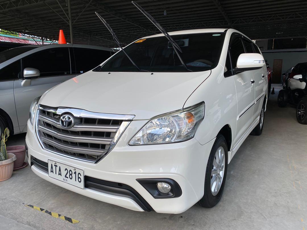 Pearl White Toyota Innova 2015 for sale in Pasig 792479