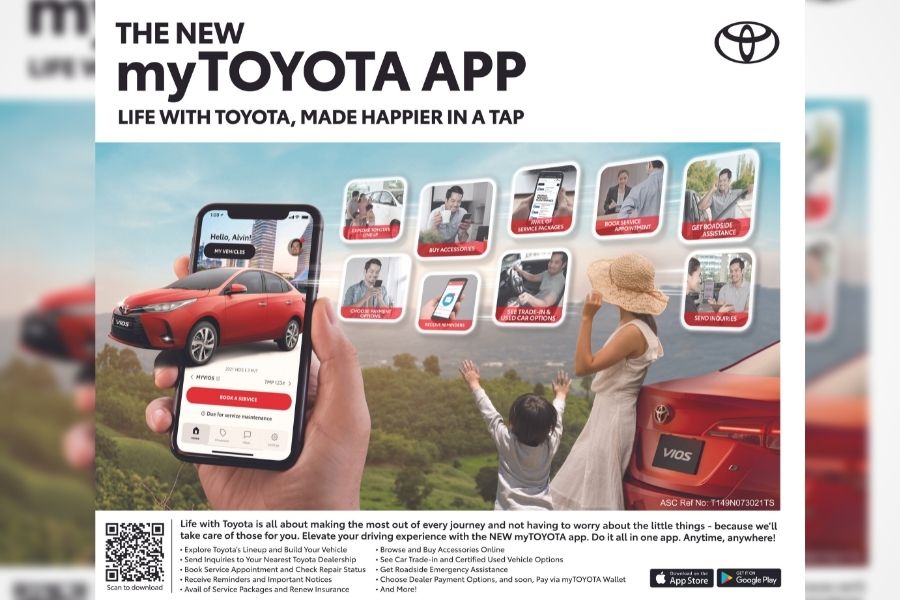 Here are the services offered by Toyota Motor PH’s newest app