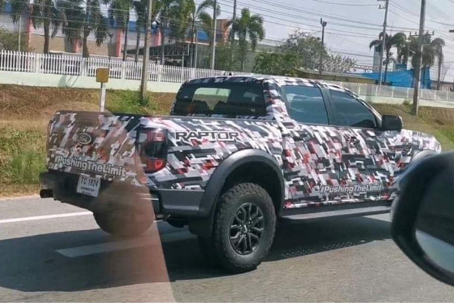 Next-gen Ford Ranger Raptor prototype spotted in Thailand