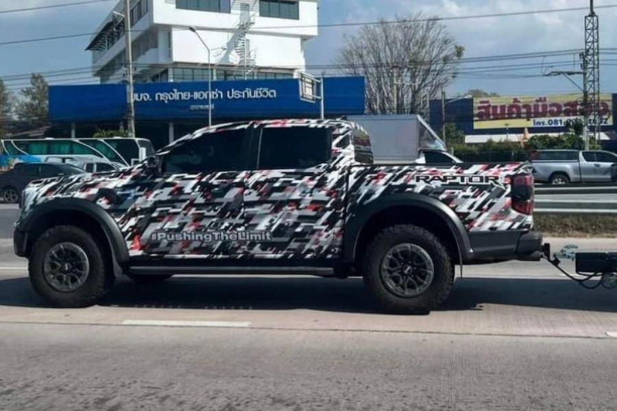 2022 Ford Ranger Raptor prototype spotted yet again