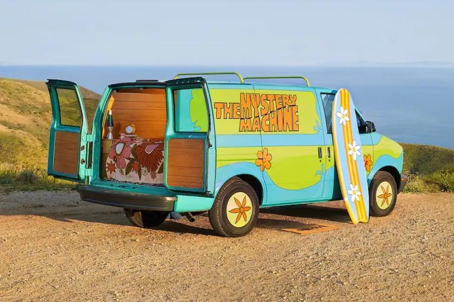 Scooby-Doo’s Mystery Van is open for overnight bookings