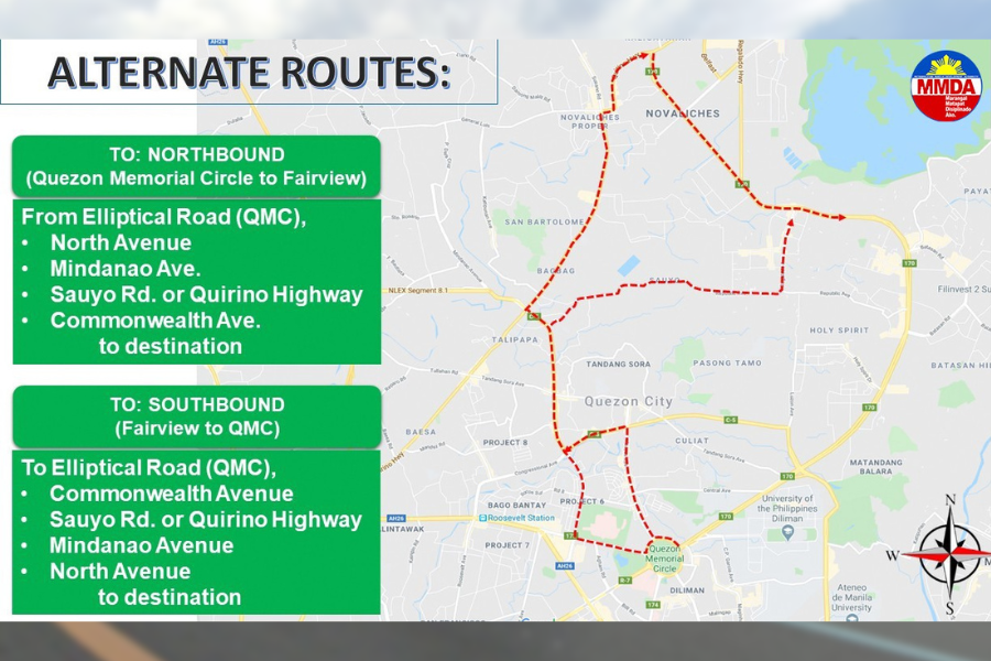 MMDA releases traffic rerouting plan for Marcos Jr’s first SONA