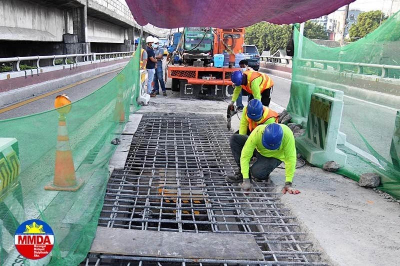EDSA Kamuning flyover southbound reopens tomorrow