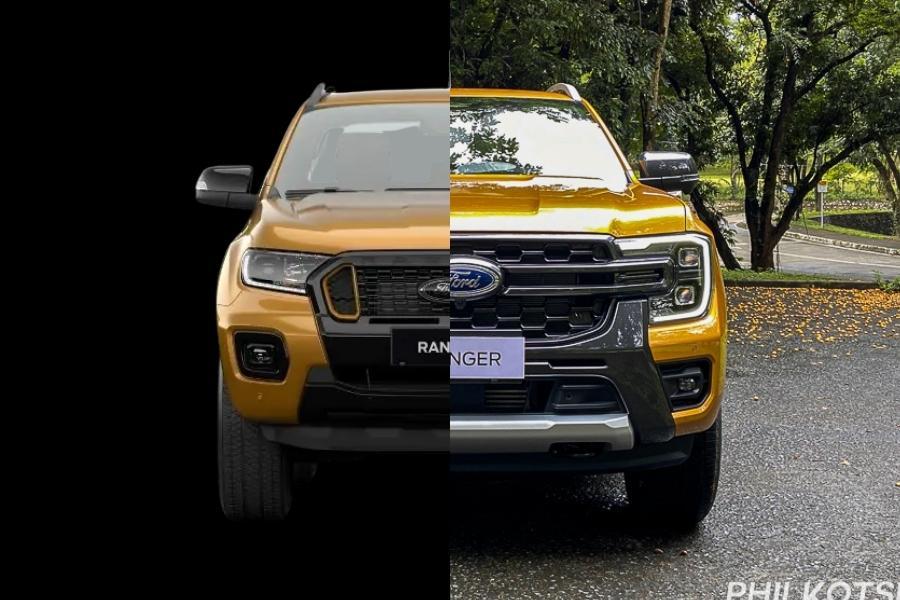 2023 Ford Ranger Old vs. New: Spot the differences