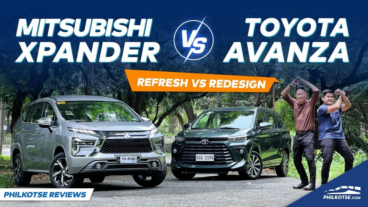 2022 Mitsubishi Xpander vs Toyota Avanza Comparison | Philkotse Reviews