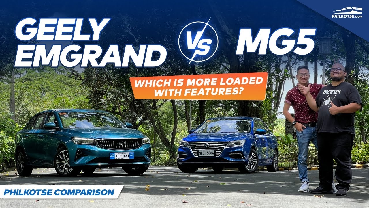 2022 MG 5 vs Geely Emgrand | Philkotse Sedan Comparison Review