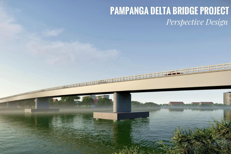 Pampanga Delta Bridge Project now 88 percent complete
