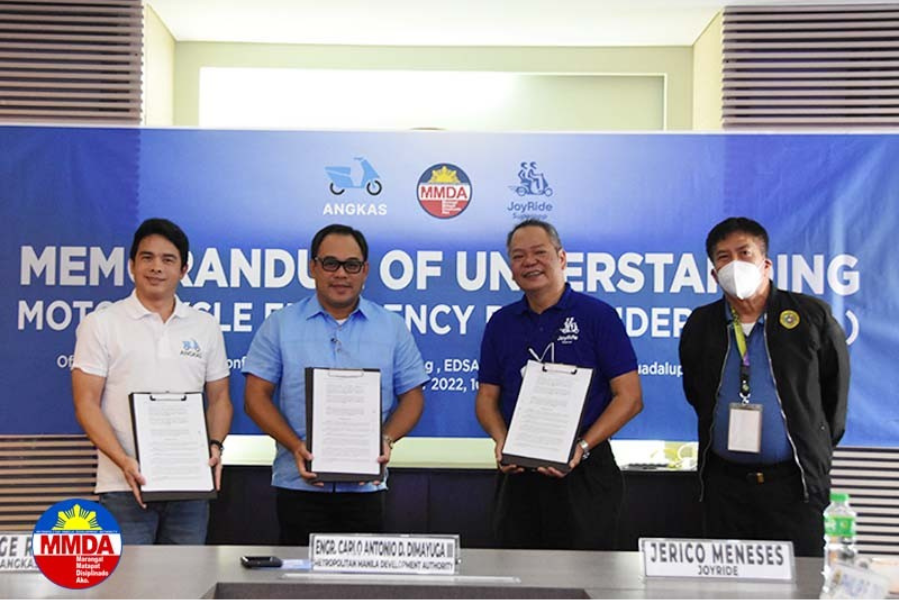 Angkas, Joyride to be part of MMDA’s emergency responders