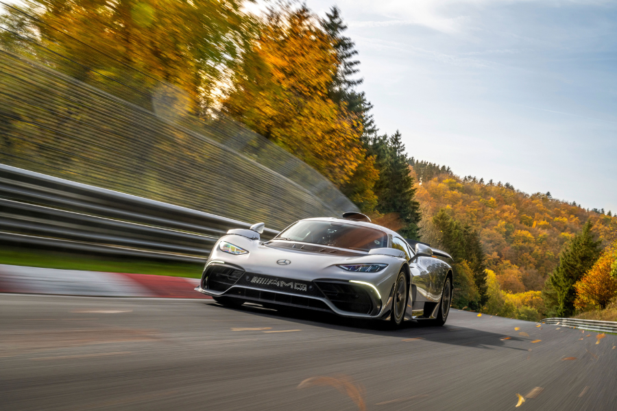 Mercedes-AMG One smashes Nürburgring lap record in nick of time