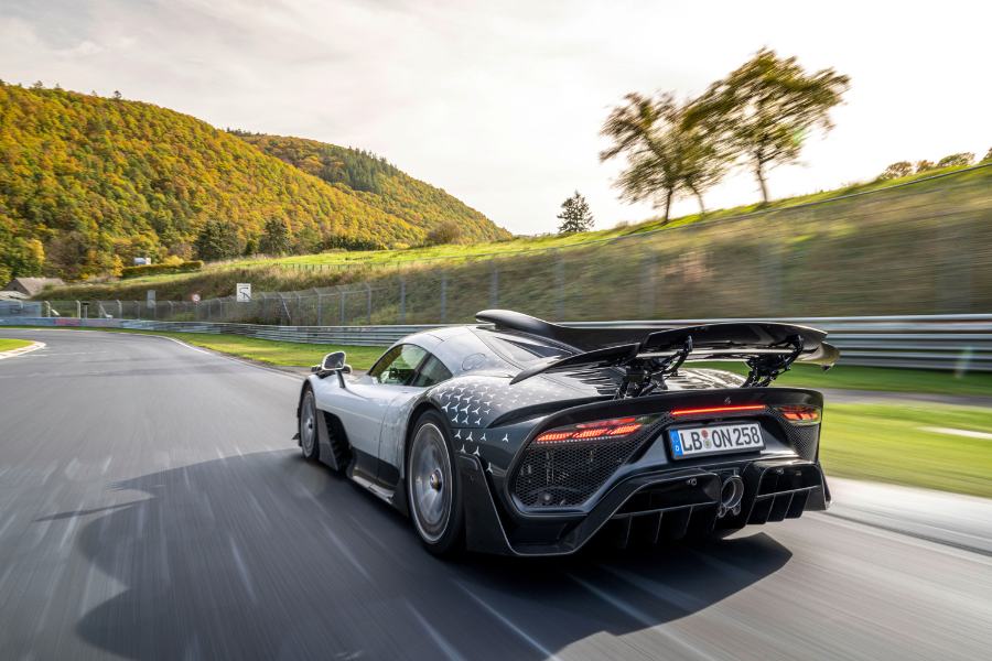 Mercedes-AMG One smashes Nürburgring lap record in nick of time