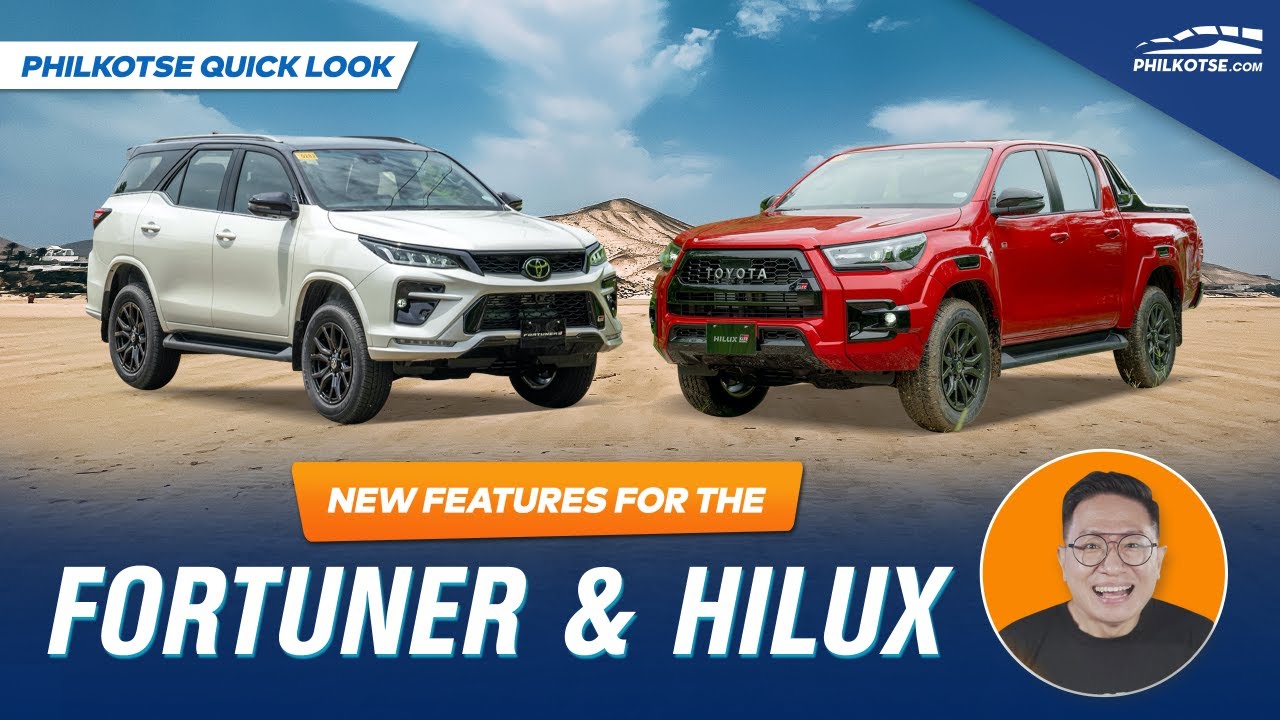 What's New with Toyota Fortuner & Hilux for 2023? - Philkotse Quick Look