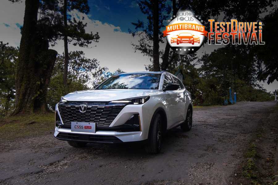 You can test drive the Changan CS55 Plus at SM MOA this weekend