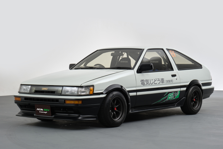 Toyota AE86 turns into modern classic with zero-emission powertrain