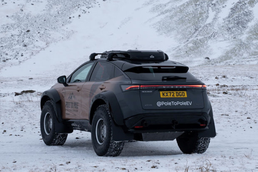 Nissan Ariya EV set on a 27,000-km adventure between poles