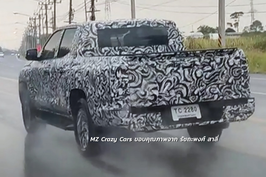 Next-gen Mitsubishi Strada spotted testing in Thailand