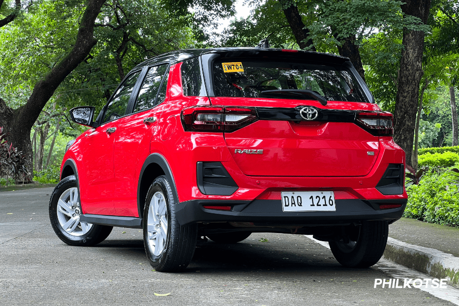 Toyota PH offers Raize G with P8.2K monthly plan this month