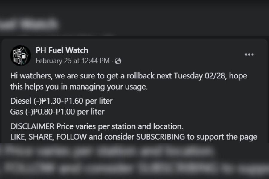 Fuel Prices Expected To Fall Week Of February 28 fuel-prices-expected-to-fall-week-of-february-28