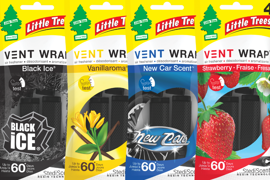 Little Trees Vent Wraps can discreetly keep your car smelling fresh