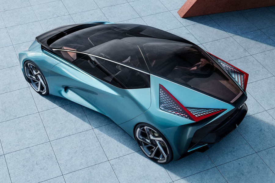 Lexus LF-30 concept car on display at Mitsukoshi mall in BGC