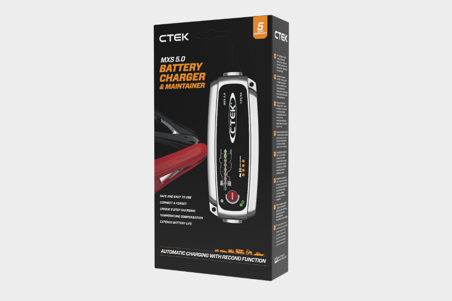 CTEK MXS 5.0 aims to keep your car battery in tip-top shape