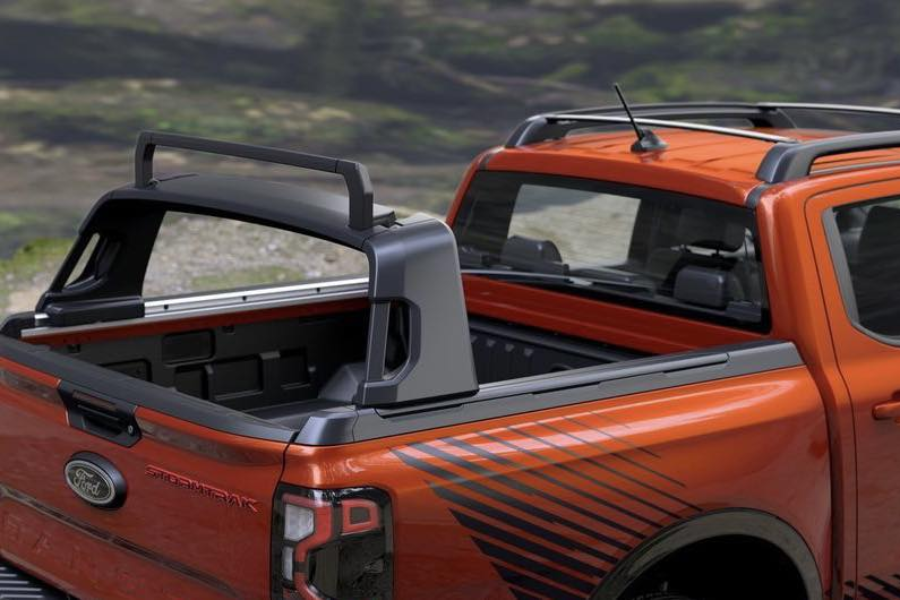 2023 Ford Ranger Stormtrak gets sliding cargo rack, active park assist