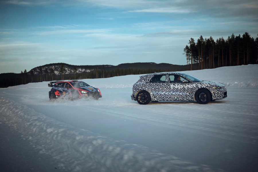 Hyundai Ioniq 5 with N package conquers extreme winter test