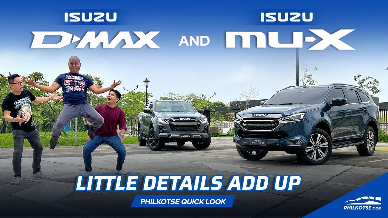 2023 Isuzu D-MAX and mu-X Facelift: What’s new? | Philkotse Quick Look ...