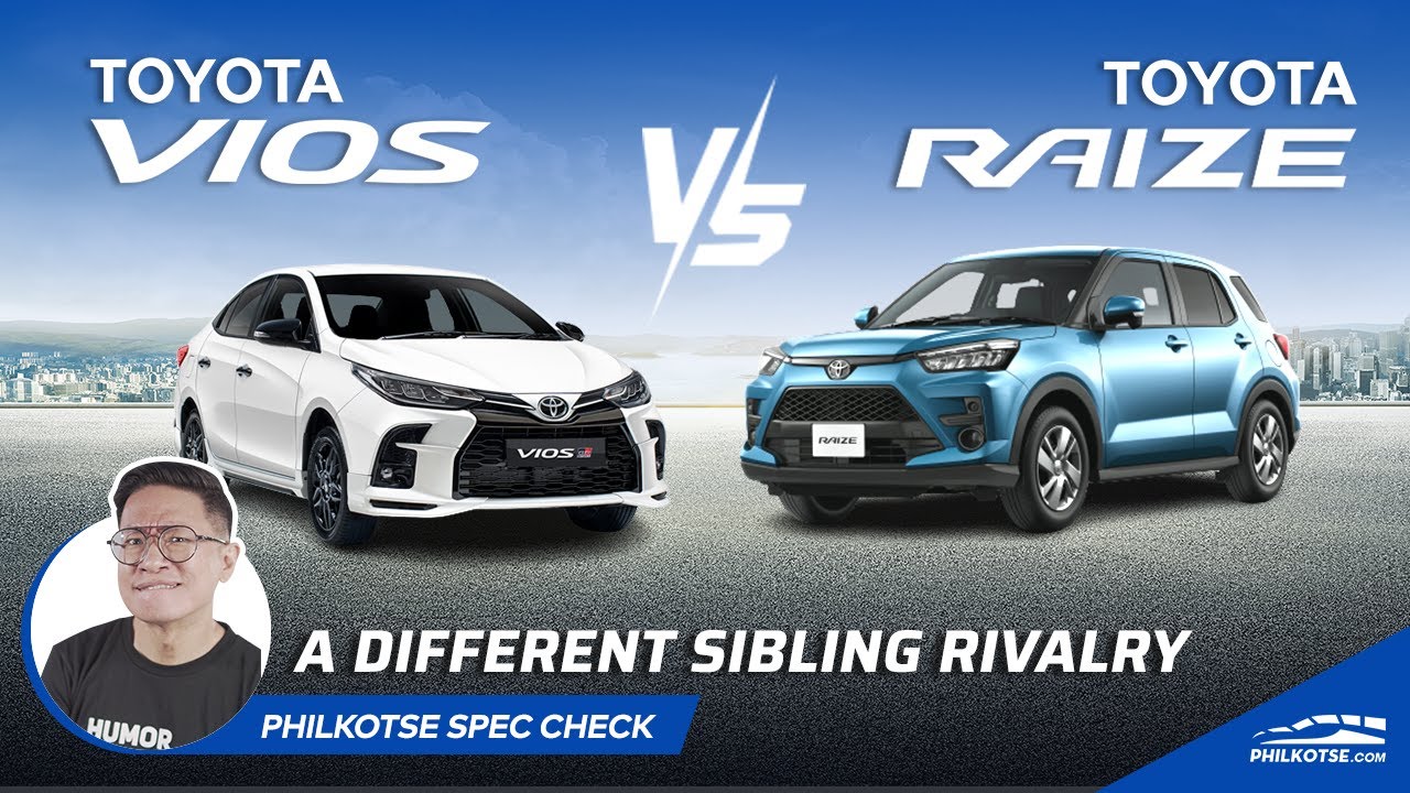 Toyota Vios vs Toyota Raize - a different sibling rivalry | Philkotse ...