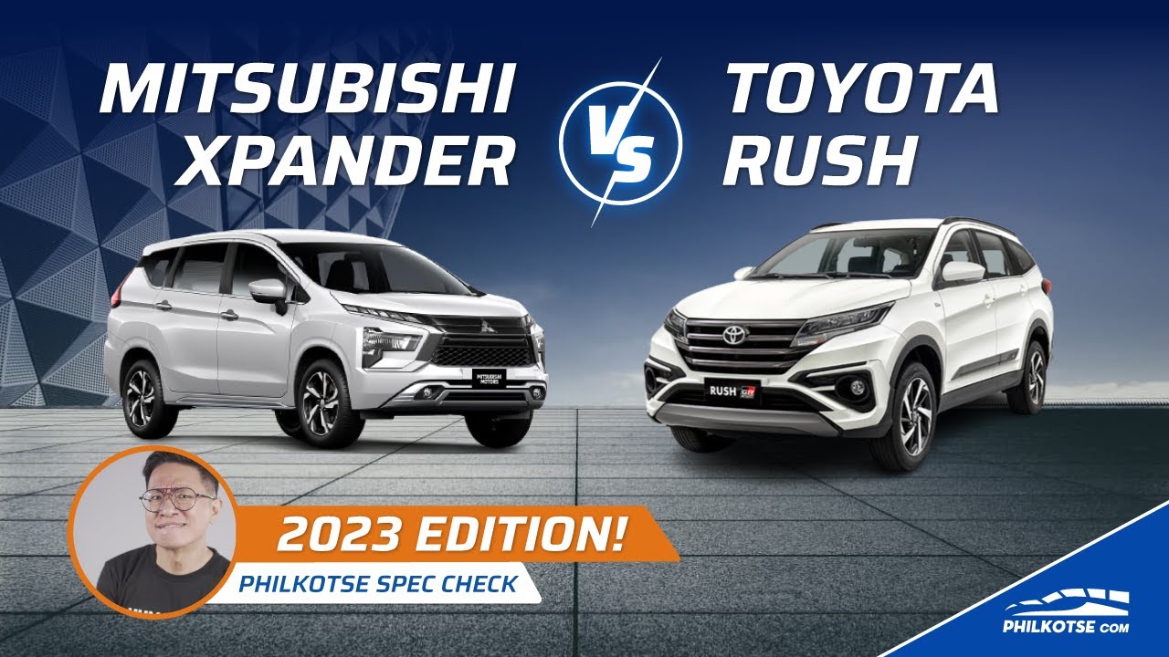 Mitsubishi Xpander vs Toyota Rush - 2023 Edition | Philkotse Spec Check