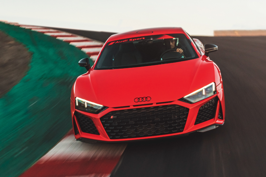 Audi R8 takes final laps around Laguna Seca to bid goodbye