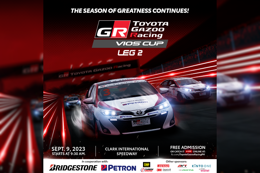 2023 Toyota Gazoo Racing Vios Cup leg 2 happening this weekend