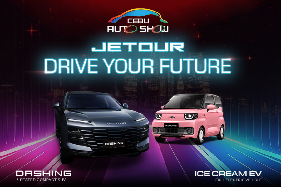 Dashing among Jetour vehicles on display at 2023 Cebu Auto Show