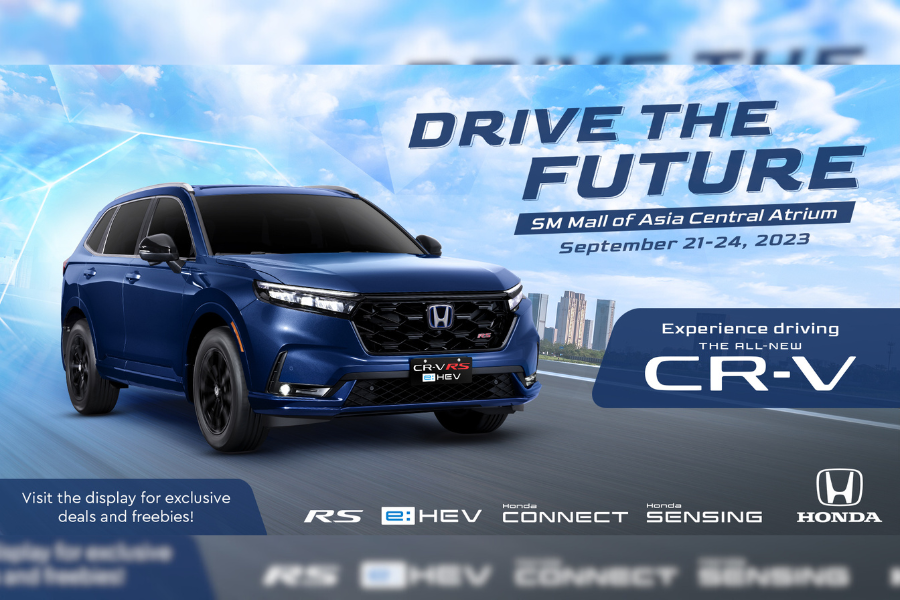 All-new Honda CR-V test drive event happening at SM MOA this week