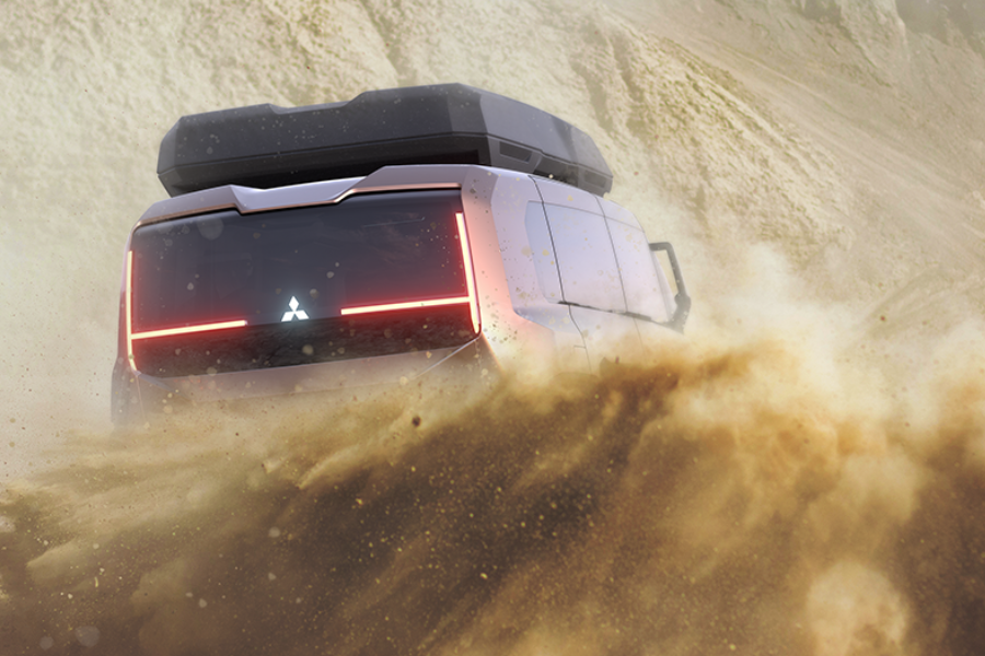Mitsubishi electric MPV concept aims to be a versatile adventure buddy