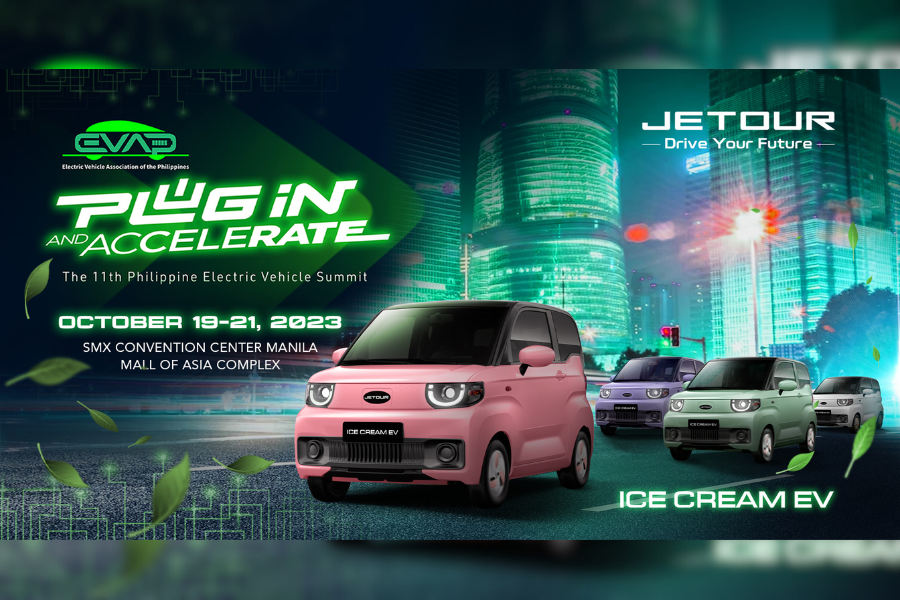 Jetour Ice Cream showcased at 2023 PH Electric Vehicle Summit